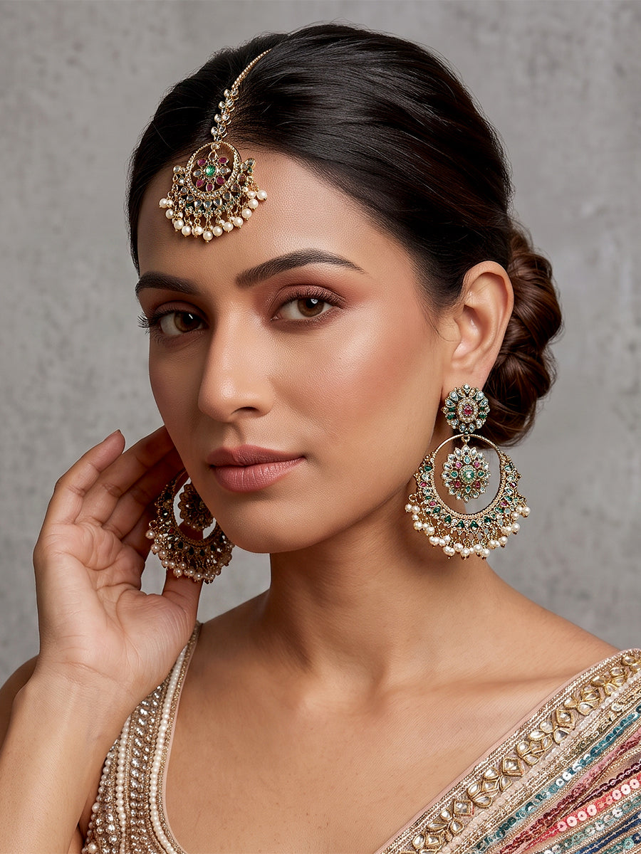 Buy Earring Tikka Set Online at India Trend – Indiatrendshop