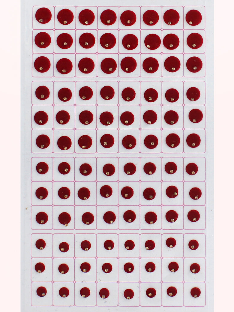 Multi Color Shaded Bindi Book with single Stone – Indiatrendshop