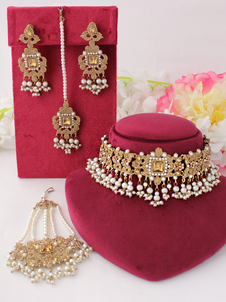 Shabina Necklace Set – Indiatrendshop