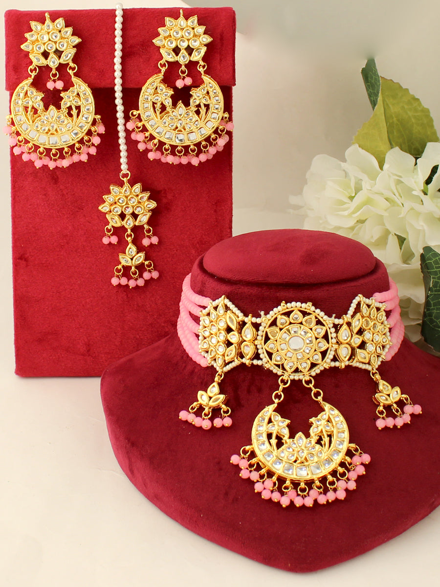 Zoya Necklace Set – Indiatrendshop