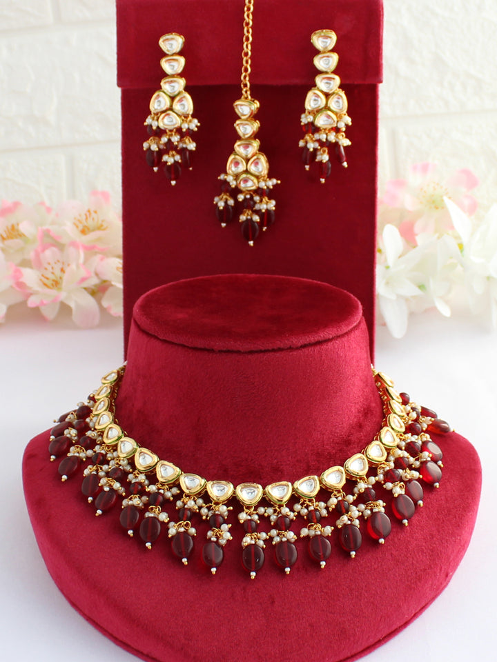 Bhavya Necklace Set – Indiatrendshop