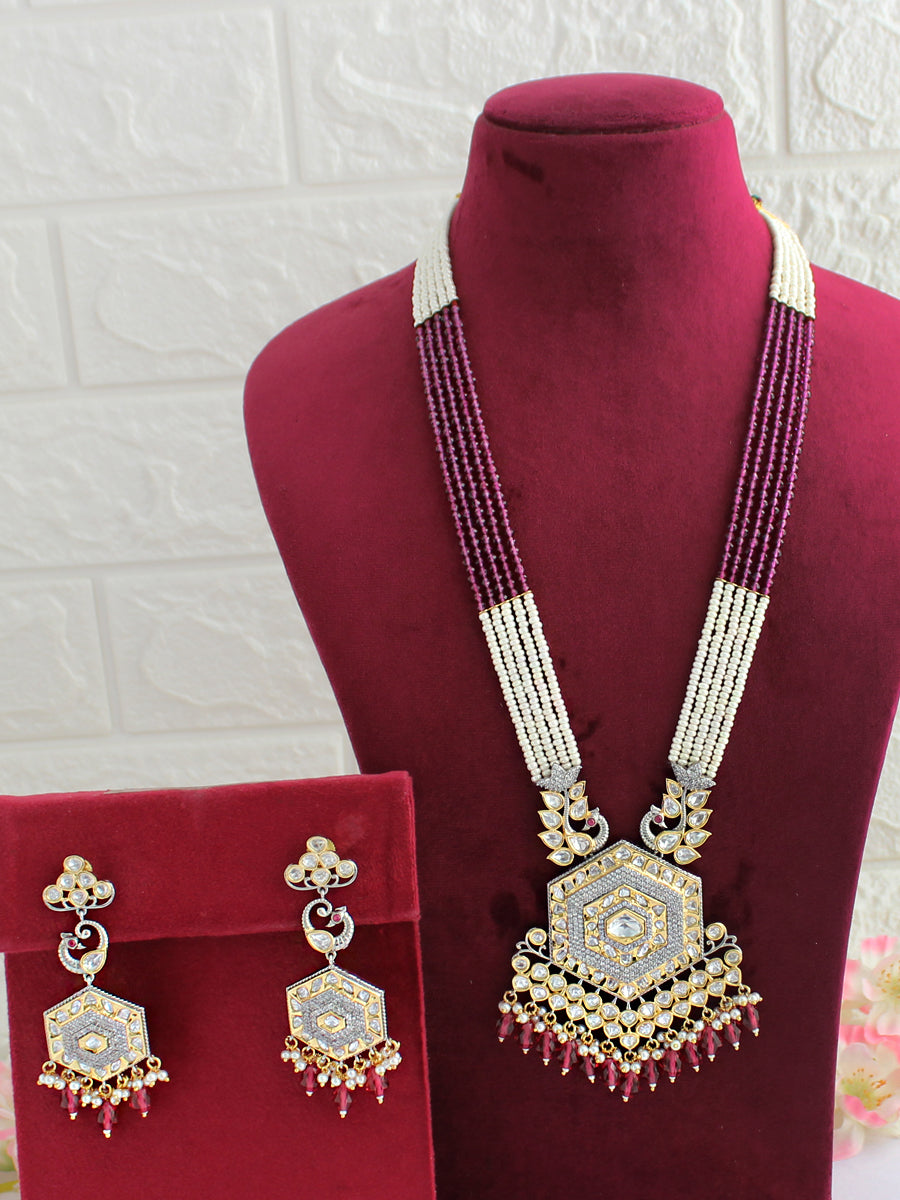 Surat Long Necklace Set Indiatrendshop